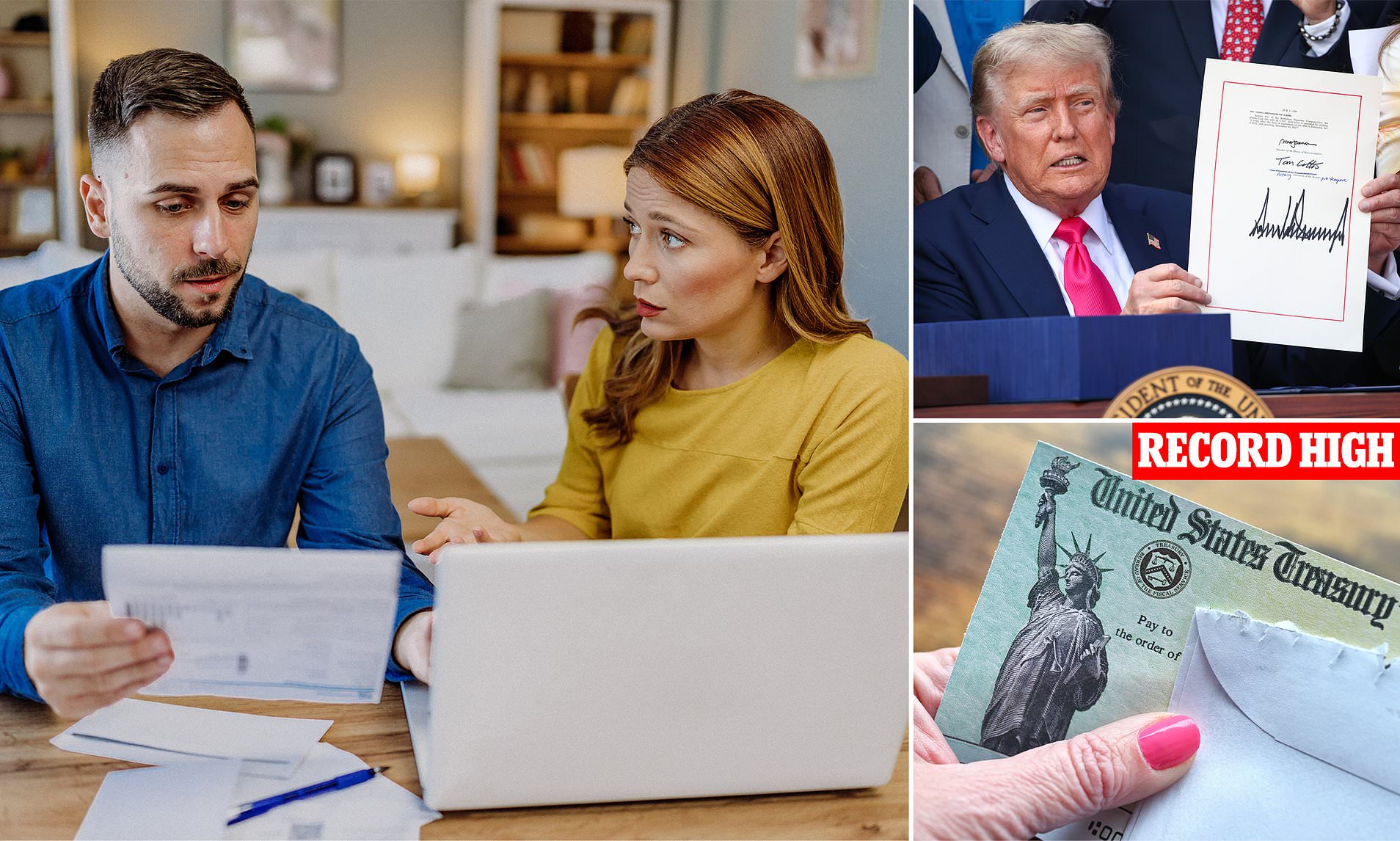 'Gigantic' tax refunds promised... here's what you'll get and how it ...