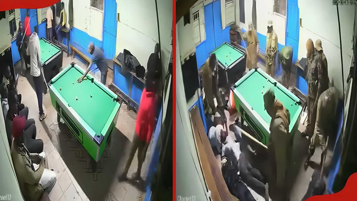 Nandi: Outrage as CCTV captures police officers clobbering youths with ...