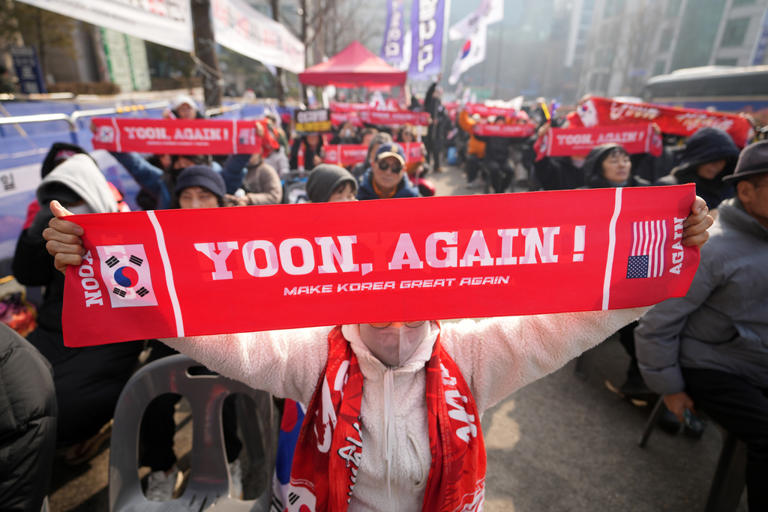 A South Korean court sentences Yoon to 5 years in prison on charges ...