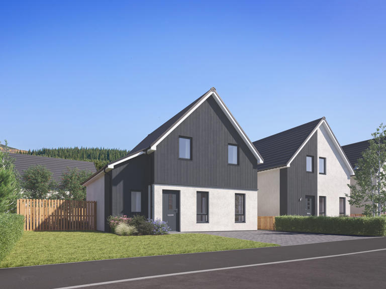 Elegant new-build homes in Aviemore, on the edge of the Cairngorms, 100 ...
