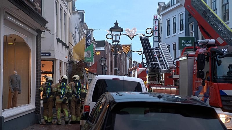 Netherlands: Gas leak causes explosion and fire in central Utrecht