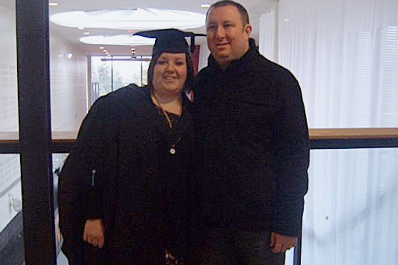 Mum lost 12 stone after message from watch while she sat on the sofa