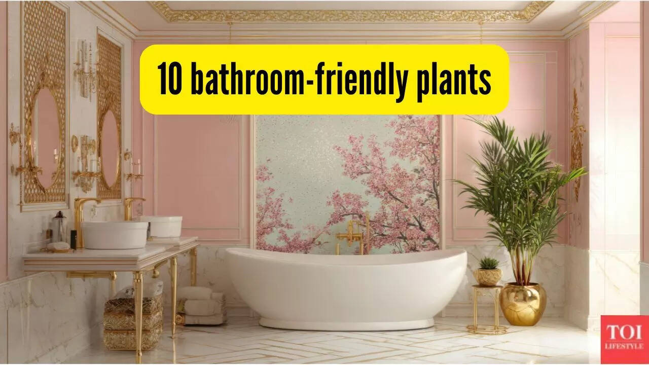10 bathroom-friendly plants that purify air and thrive in indirect sunlight