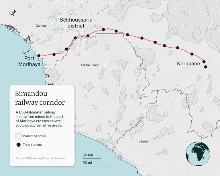 Hopes and fears as Guinea exports iron ore from Simandou mines