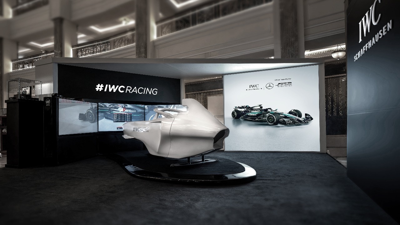 IWC brings Formula 1 simulator experience to New Delhi