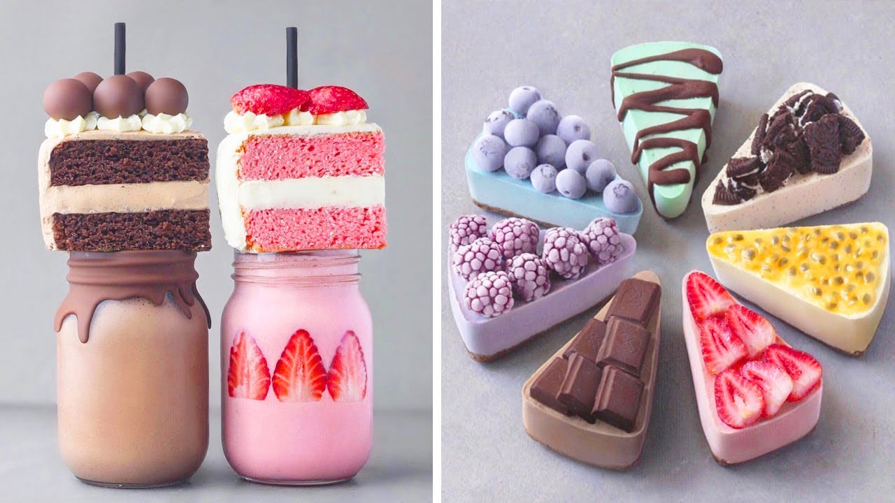 Gelaagde cake potjes & diverse cakepunten