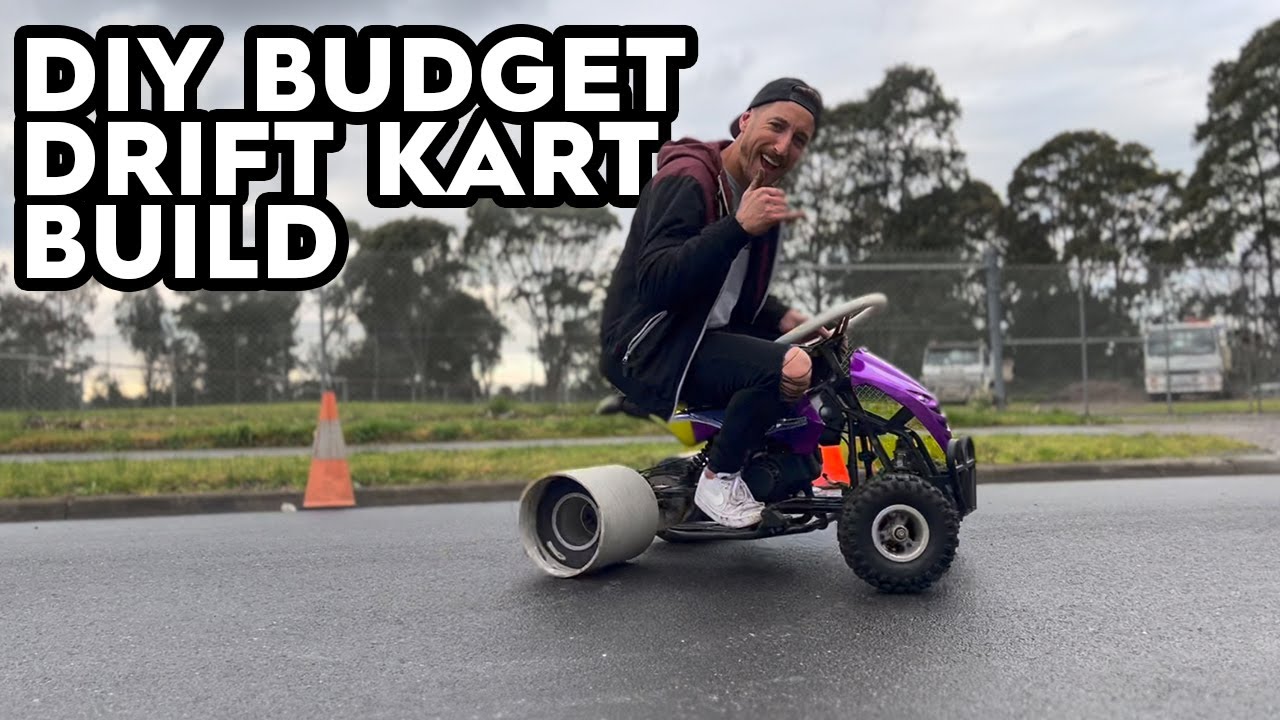 Budget drift kart build part 1 chassis prep