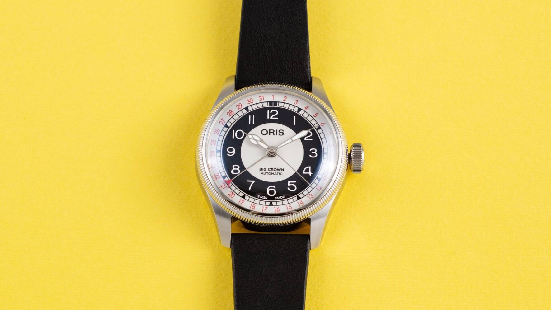 Voll ins Schwarze: Oris Big Crown Pointer Date Bullseye