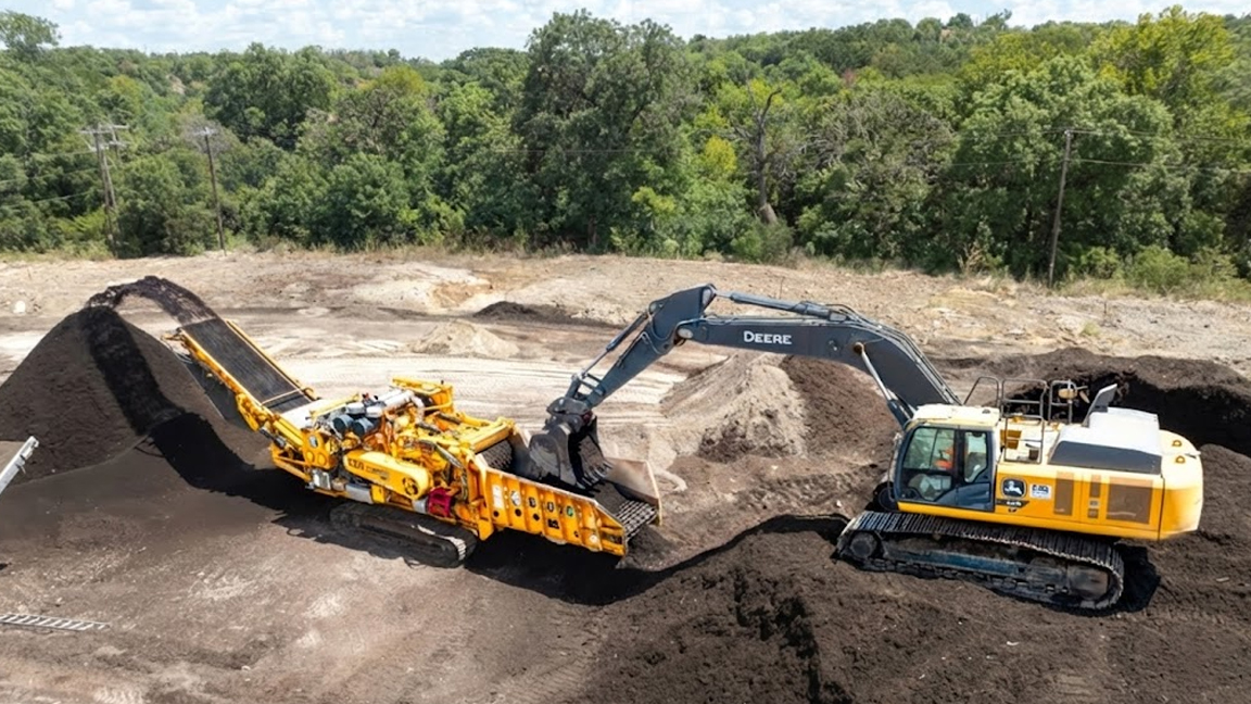 Silver Creek Materials site in Fort Worth Texas