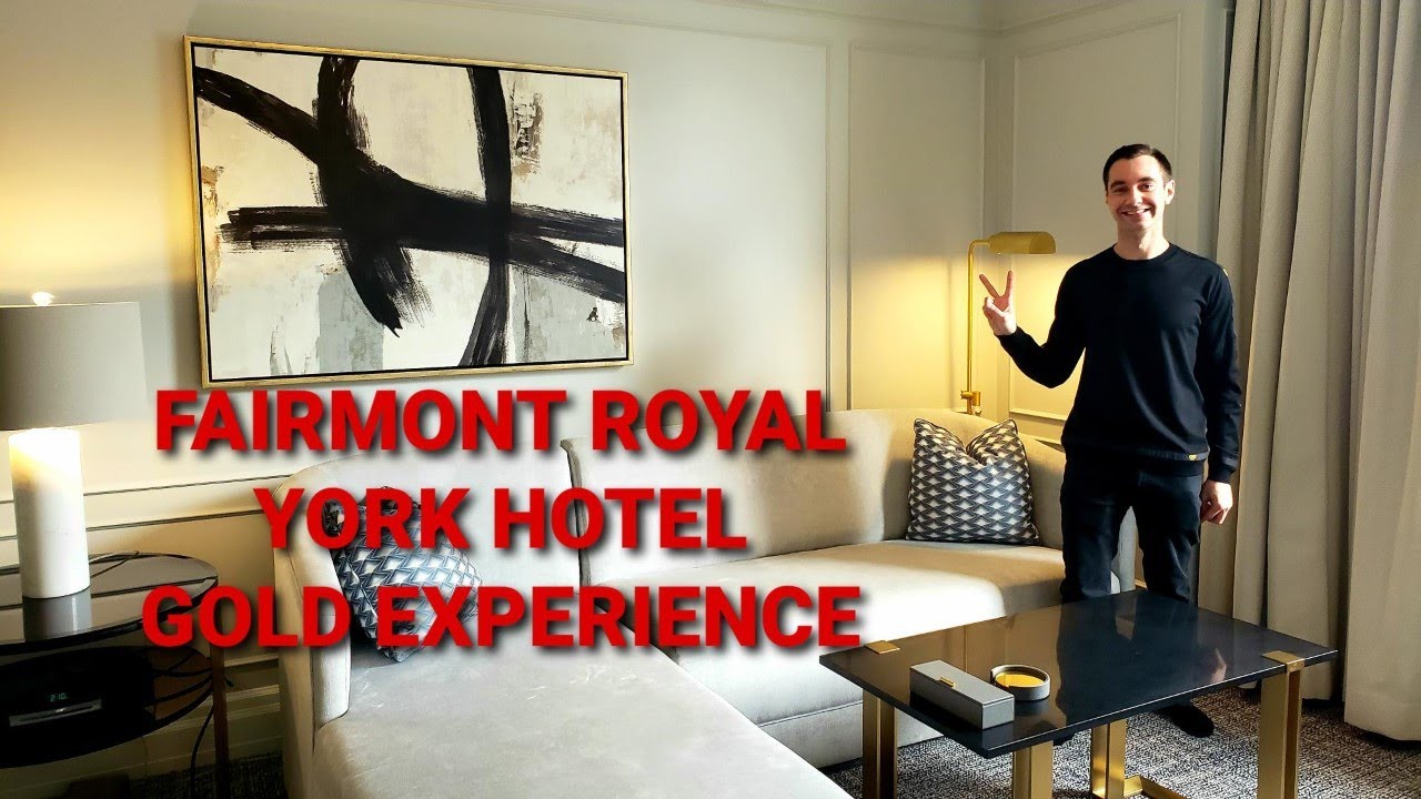 Fairmont Royal York gold suite tour: Luxury stay & lounge experience in ...
