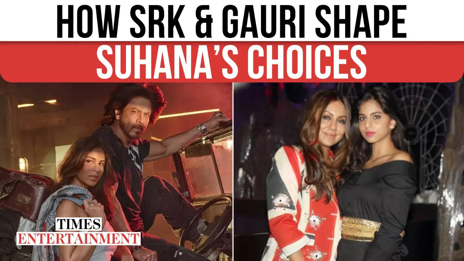 How Suhana Khan makes decisions with SRK and Gauri