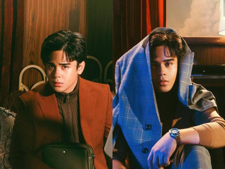 Khalil Ramos is on the digital cover of a men's fashion magazine