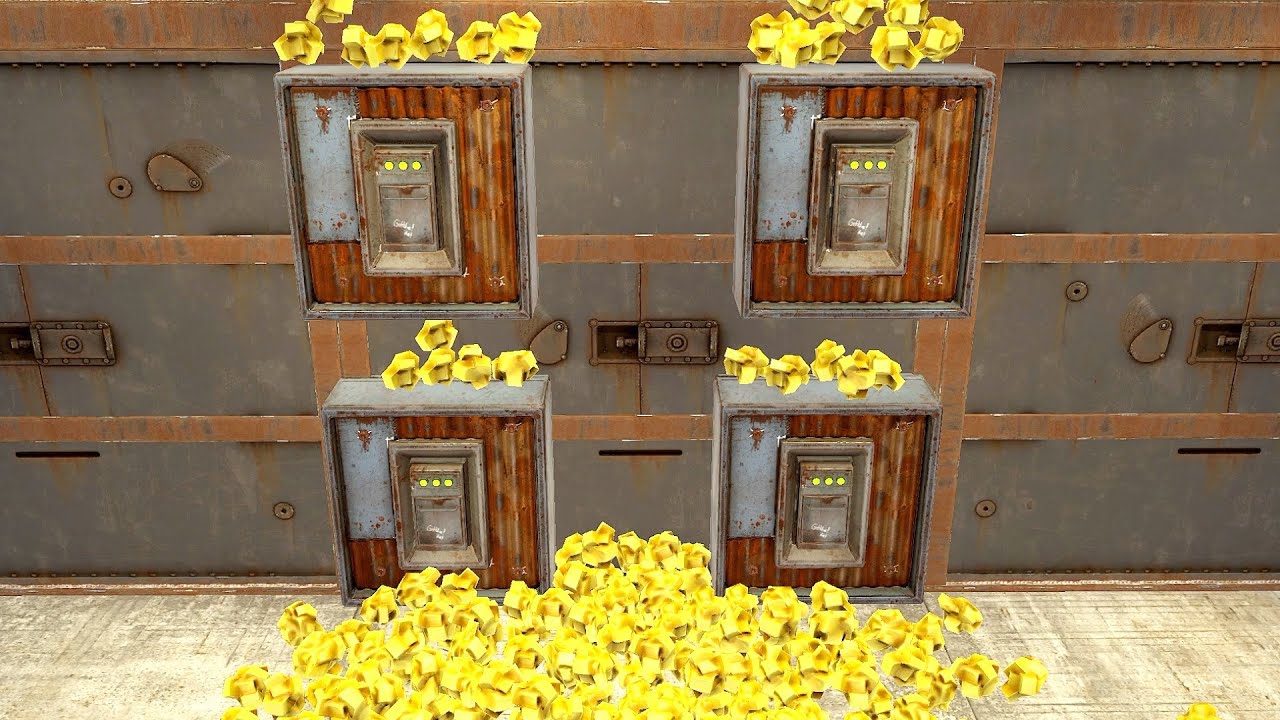Main loot exposed by overflowing drop boxes | Vanilla raid