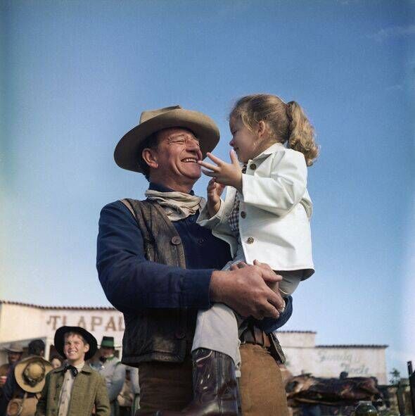 Four words John Wayne wanted engraved on his tombstone as it lay ...