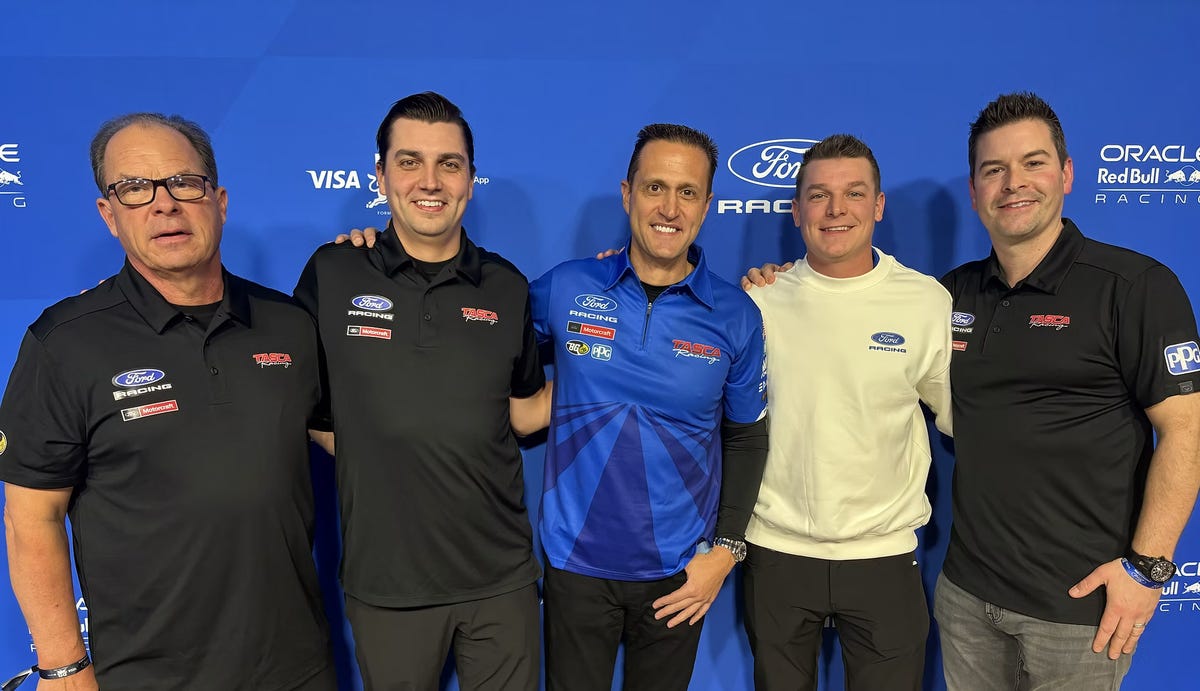 Tasca steps from NHRA funny car seat, hires champion Austin Prock to ...