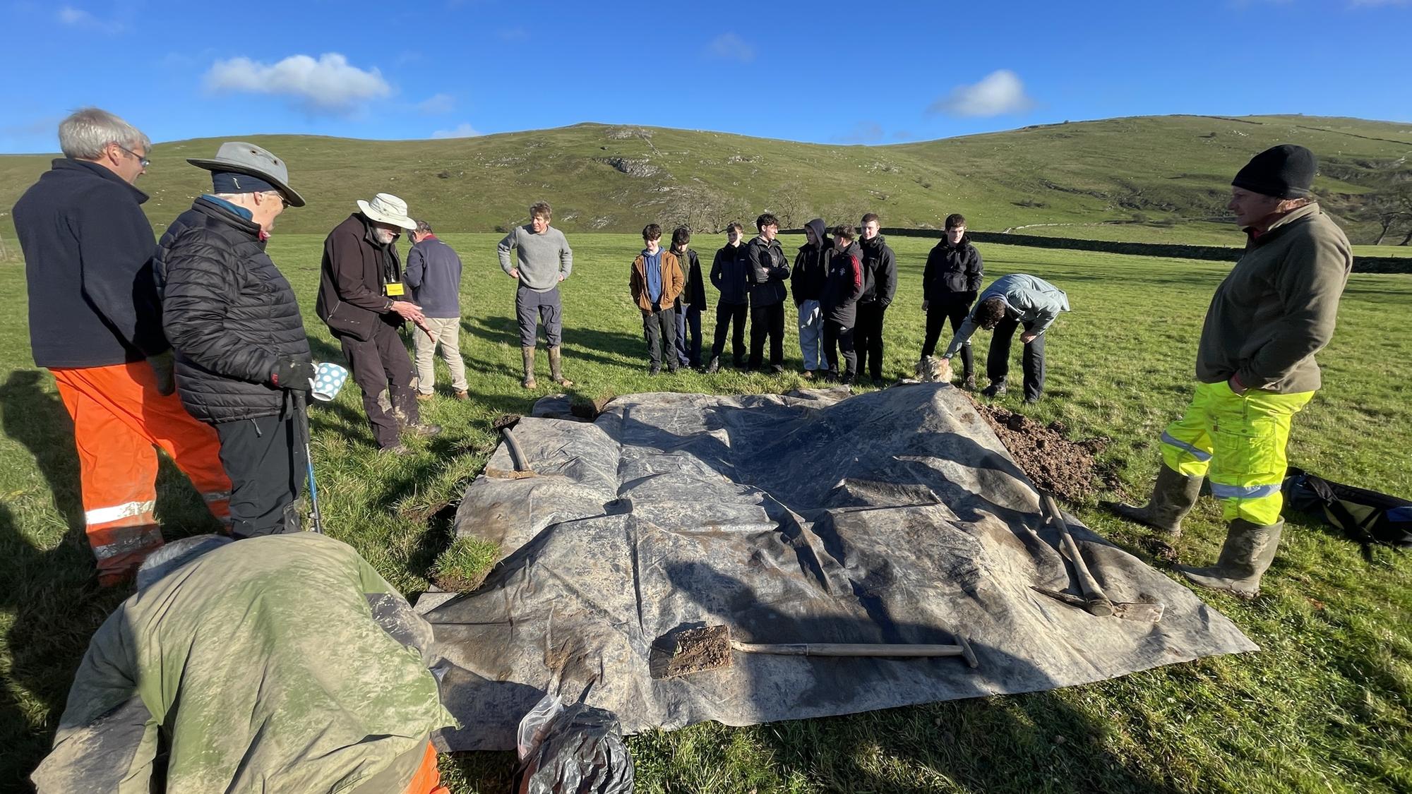 Buxton pupils become archaeologists as they uncover medieval Peak ...