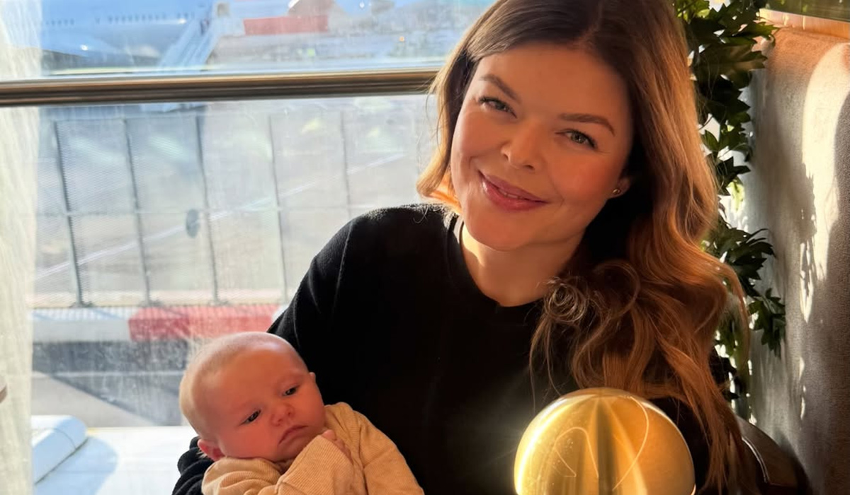 Doireann Garrihy and Mark Meighan take baby Rosie on first trip abroad ...