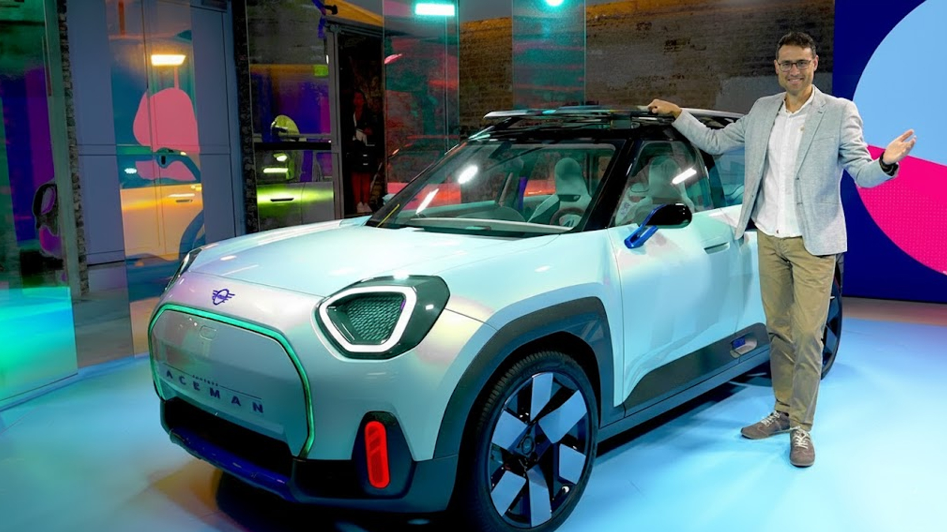 How cool is the MINI Aceman interior?