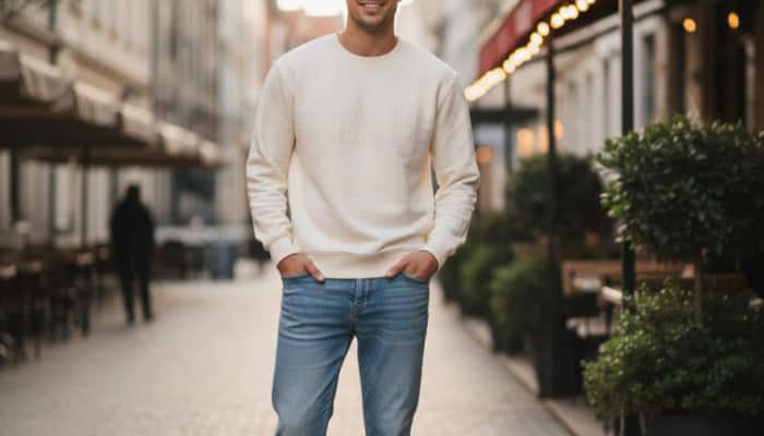 Men’s sweatshirts for daily comfort, street style & winter confidence