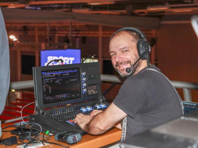 Die Techniker von Concert Media machen Sport und Show erst möglich