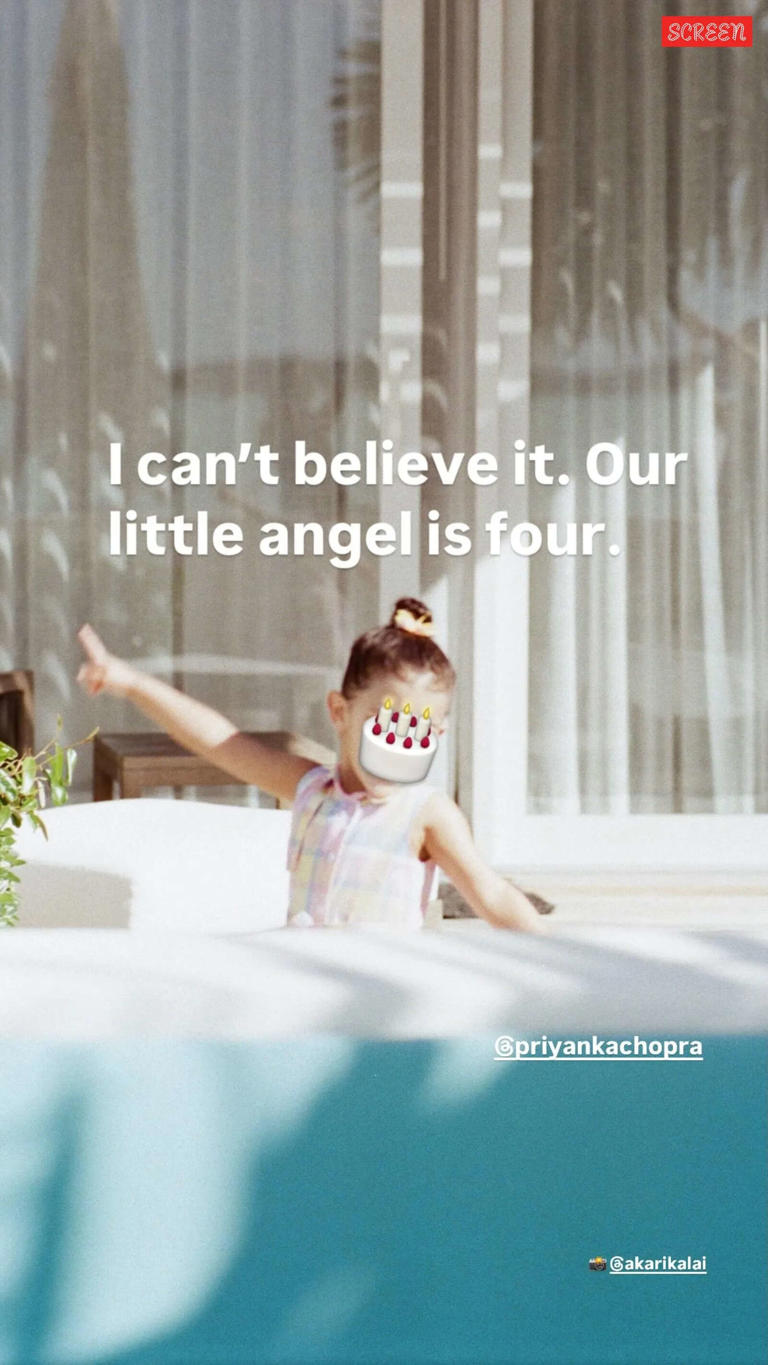 Priyanka Chopra unveils moments from Malti Marie's magical mermaid ...