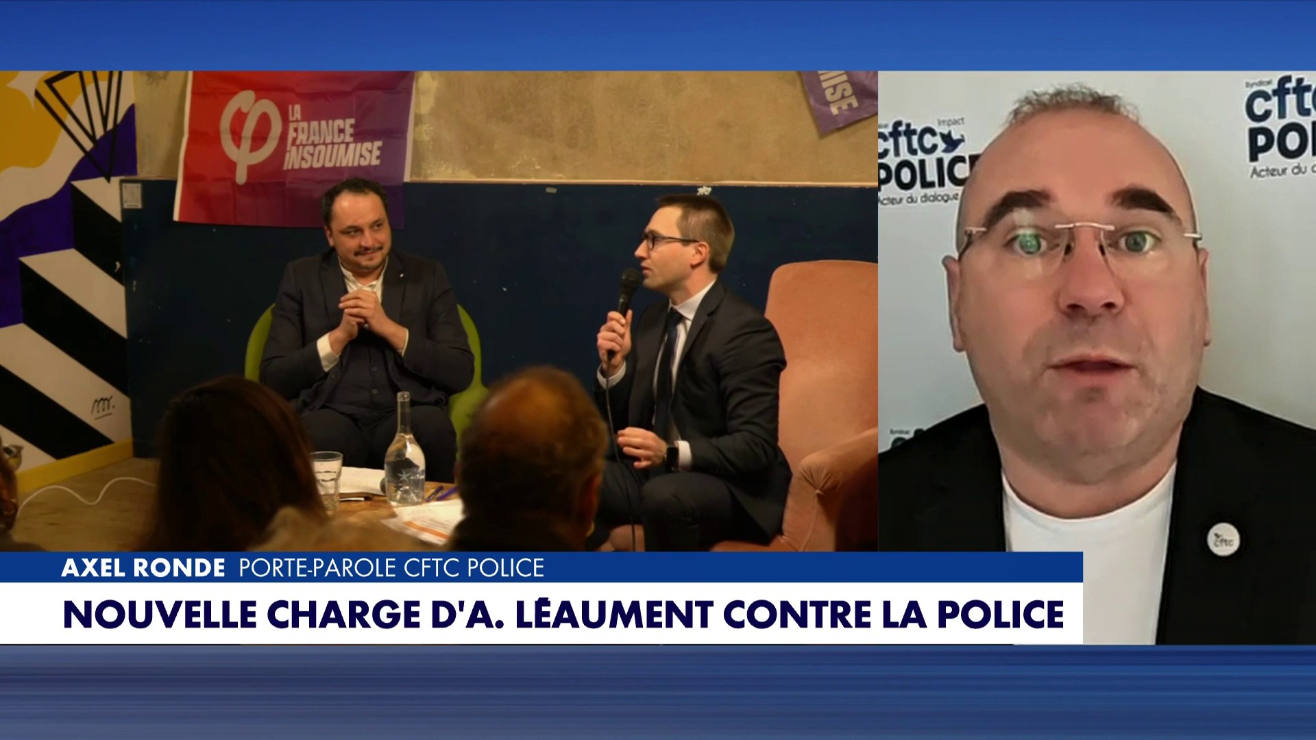 Axel Ronde : «Il faut arrêter la police nationale de raciste»