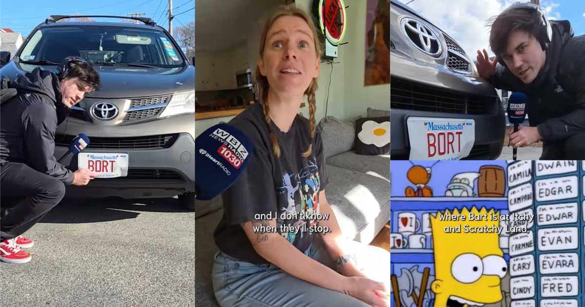 A driver with a “Simpsons” license plate keeps getting bills on toll ...