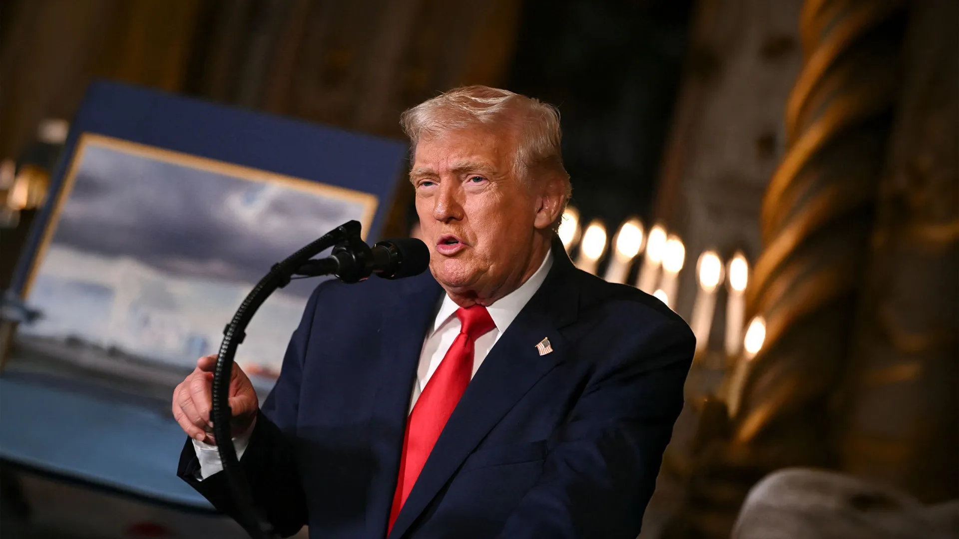 Donald Trump. Hábito estranho ao falar pode ser sinal de doença grave