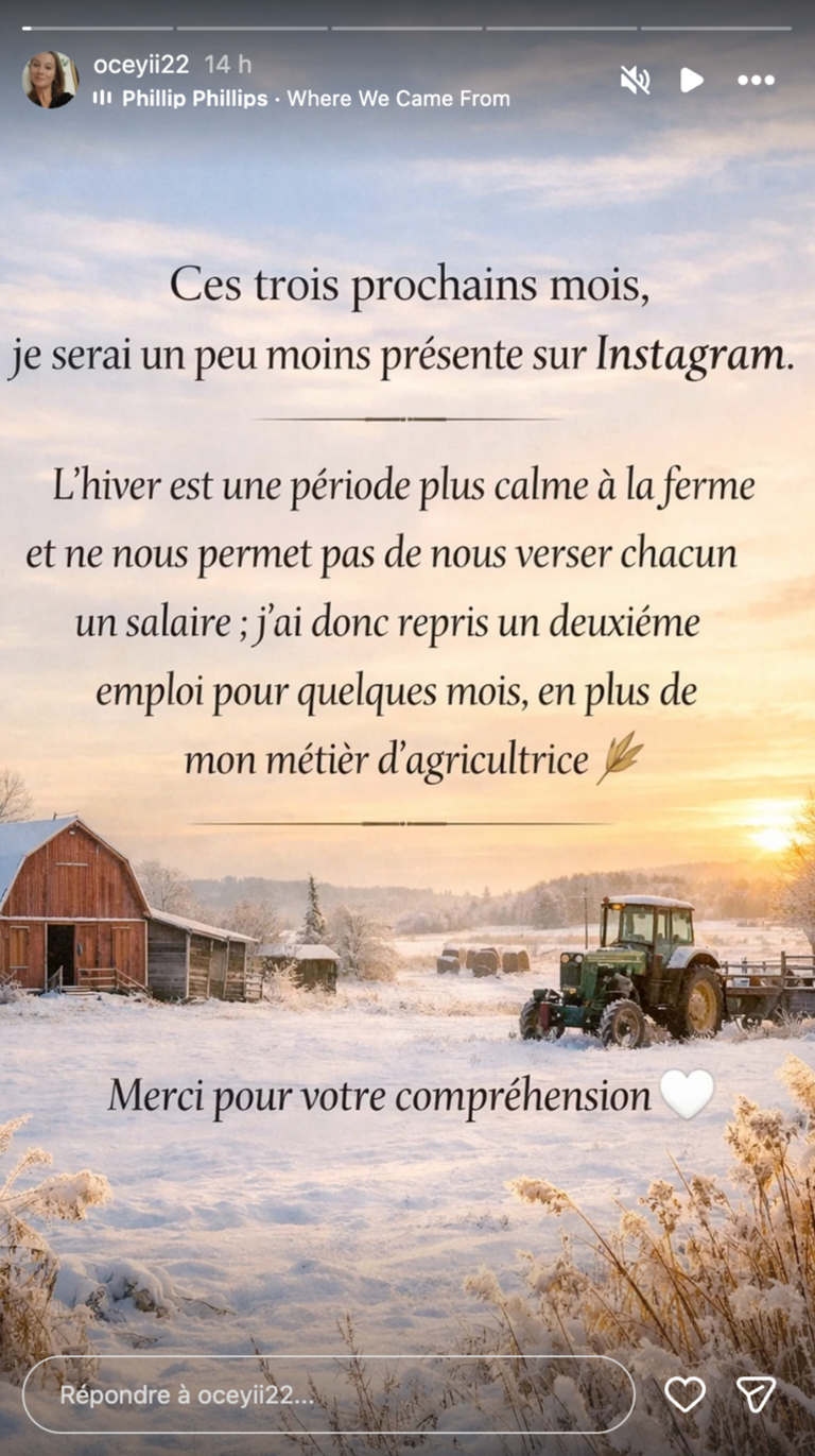 « Je serai moins présente » : Océane (L'amour est dans le pré) se ...