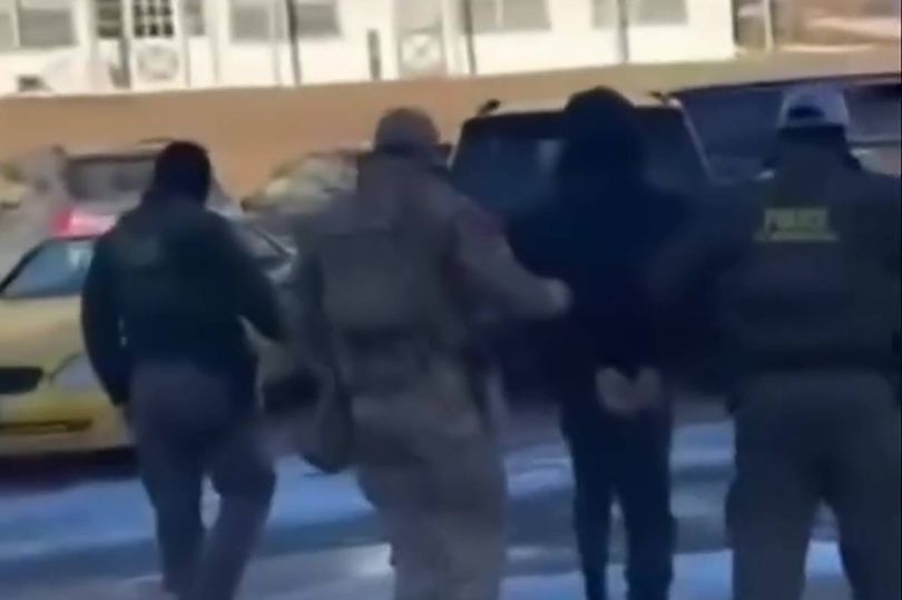 ICE agent slammed man toward garage door after demanding papers ...