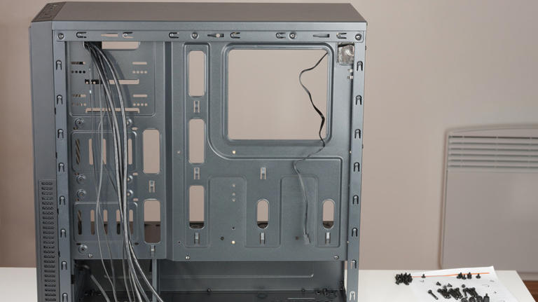 This DIY turns an old computer into neat home storage