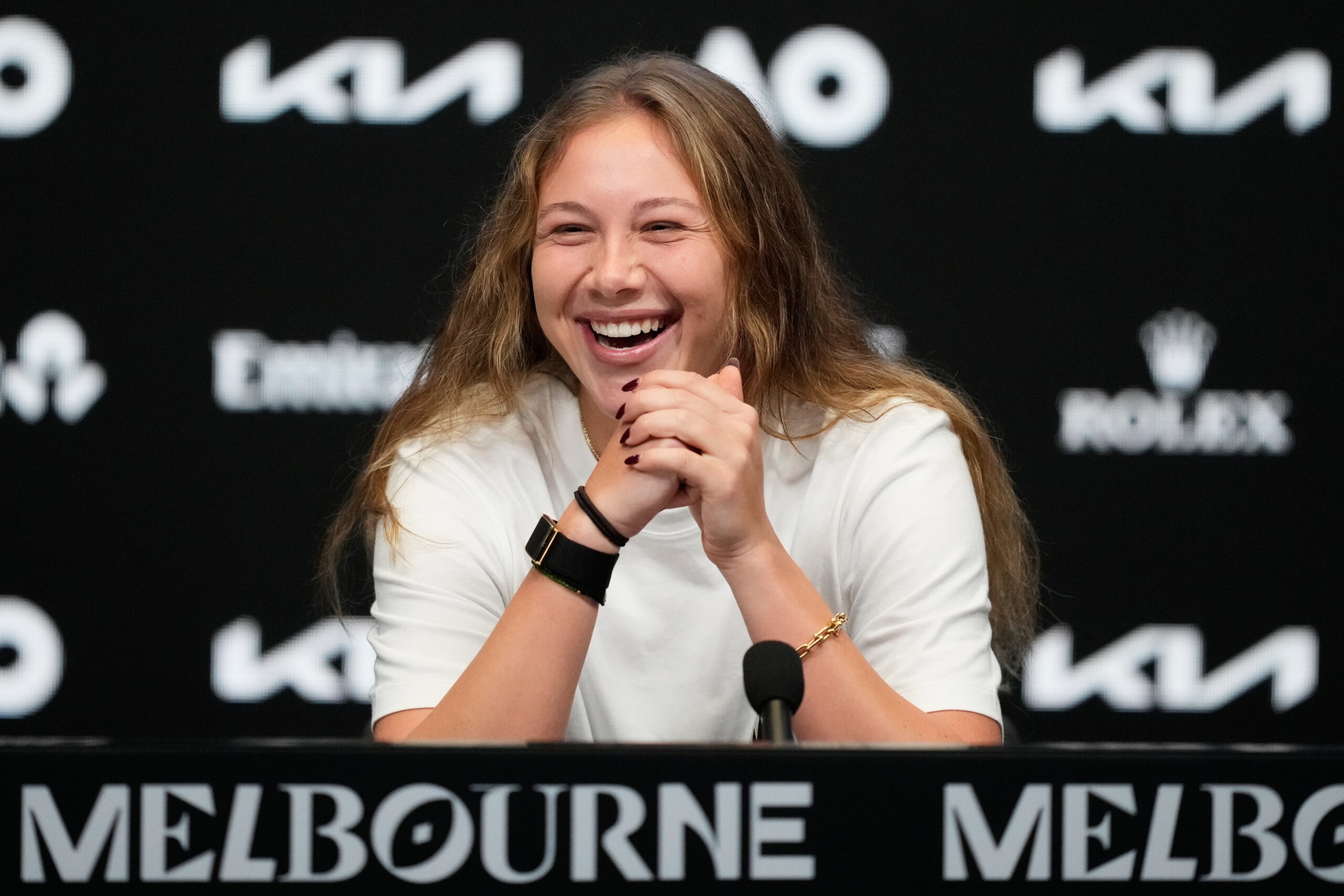 Amanda Anisimova targets third Grand Slam final in a row