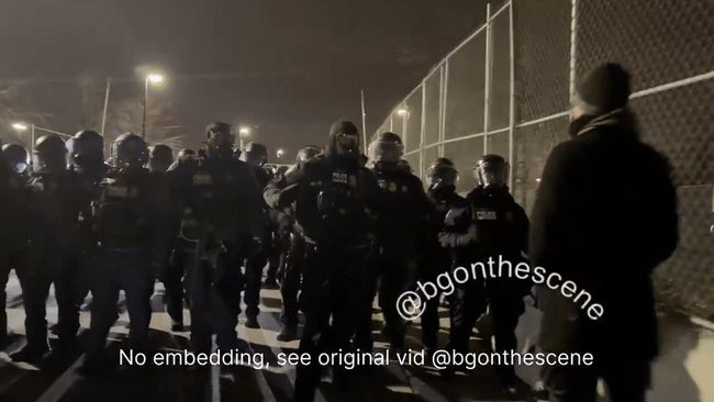 Anti-ICE protesters clash with federal agents in Minnesota
