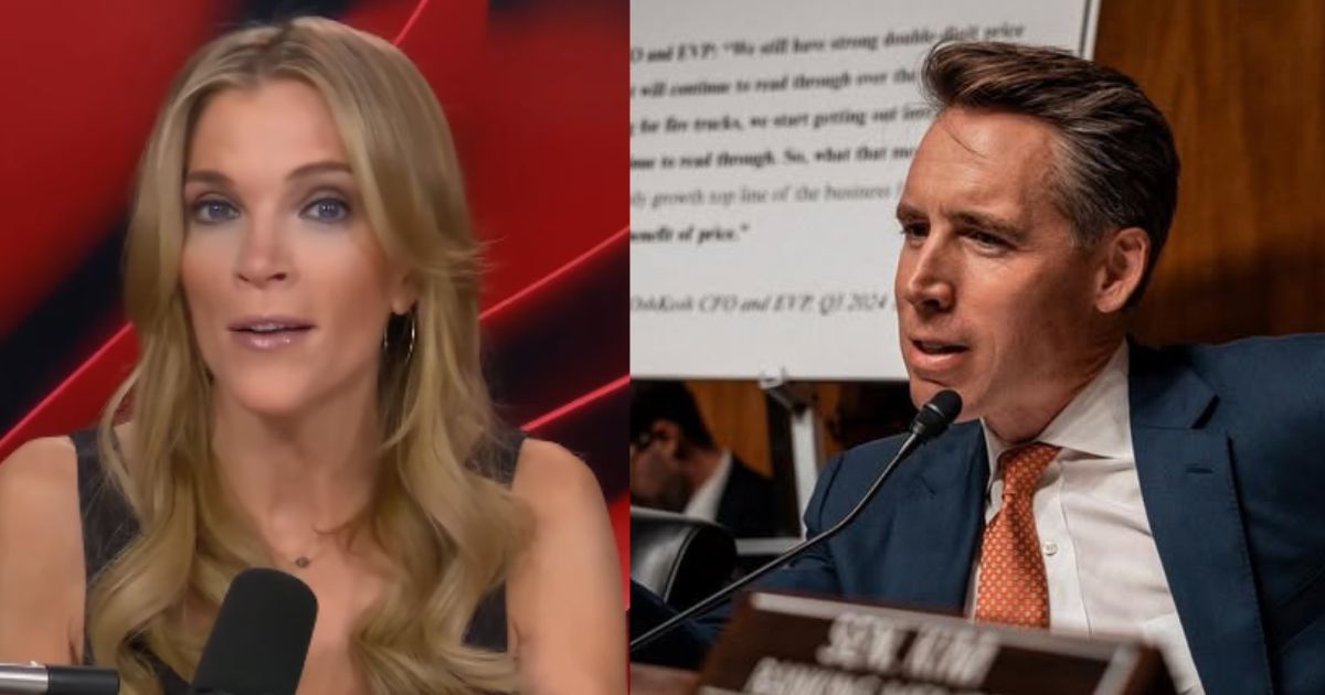 Megyn Kelly slams Josh Hawley over viral 'Can men get pregnant?' debate ...