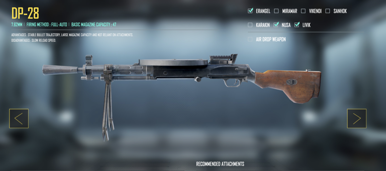 PUBG Mobile LMG tier list (2026): All light machine guns, ranked