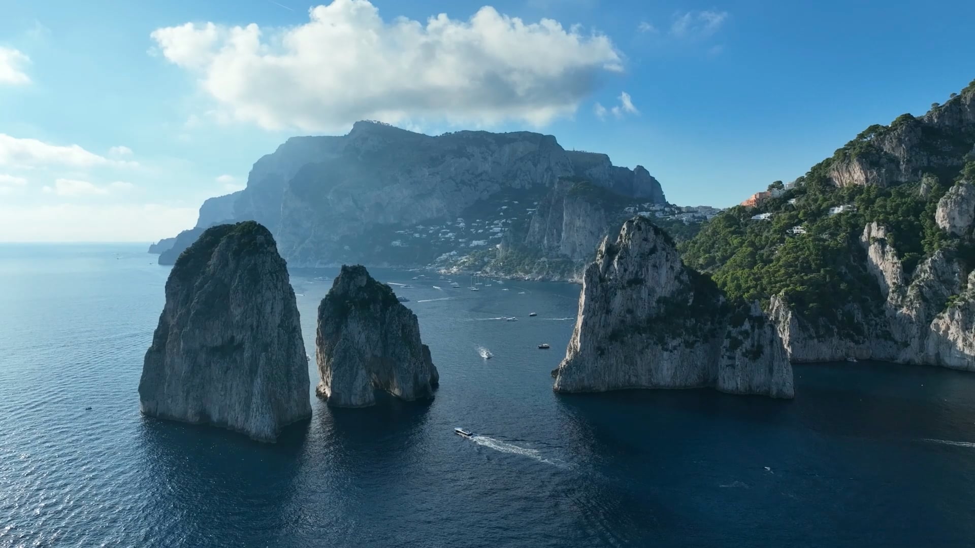 Capri from above: Sweeping drone views of a Mediterranean jewel - Worldwide