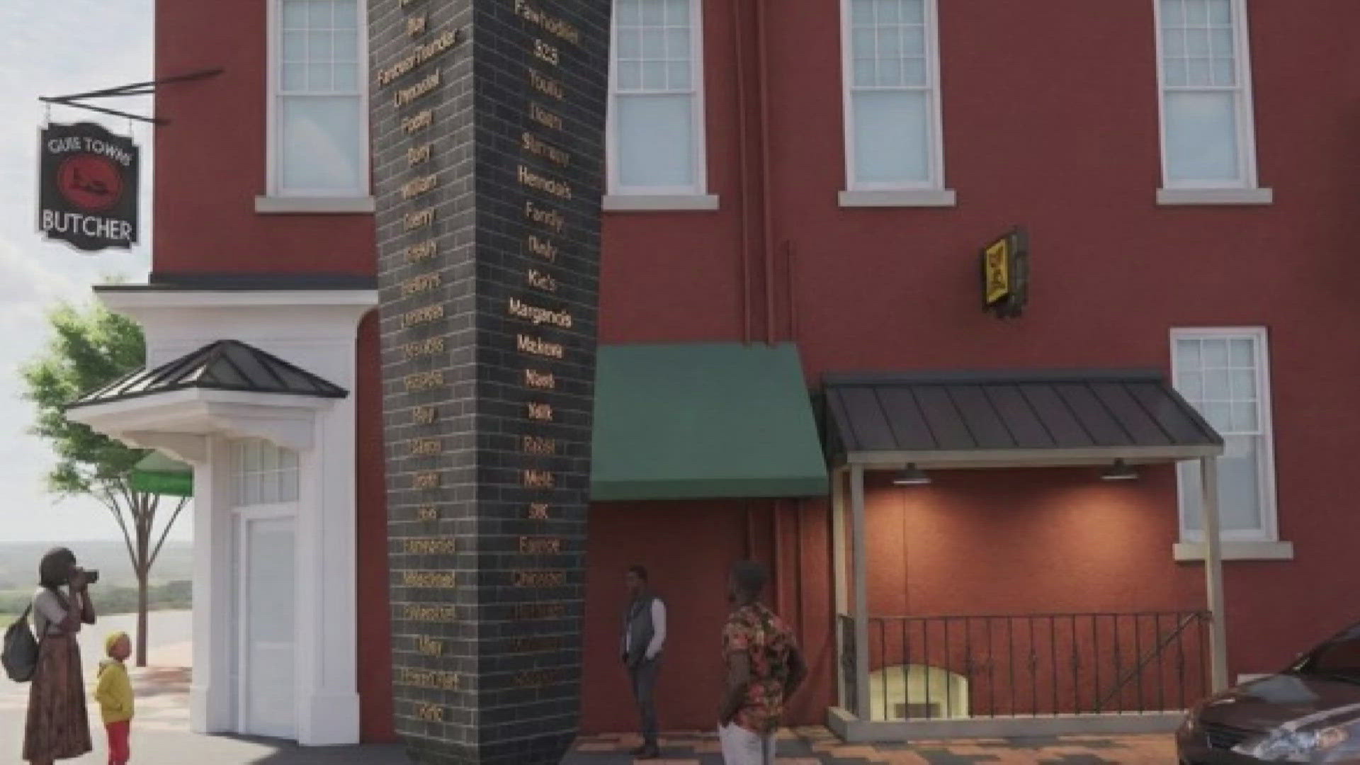 Fredericksburg auction block gets permanent memorial after years of ...