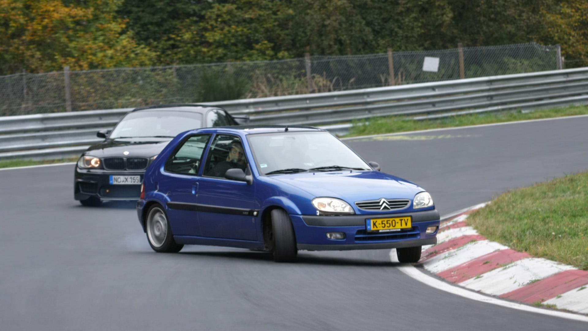 Extreme moments and near misses at the Nürburgring