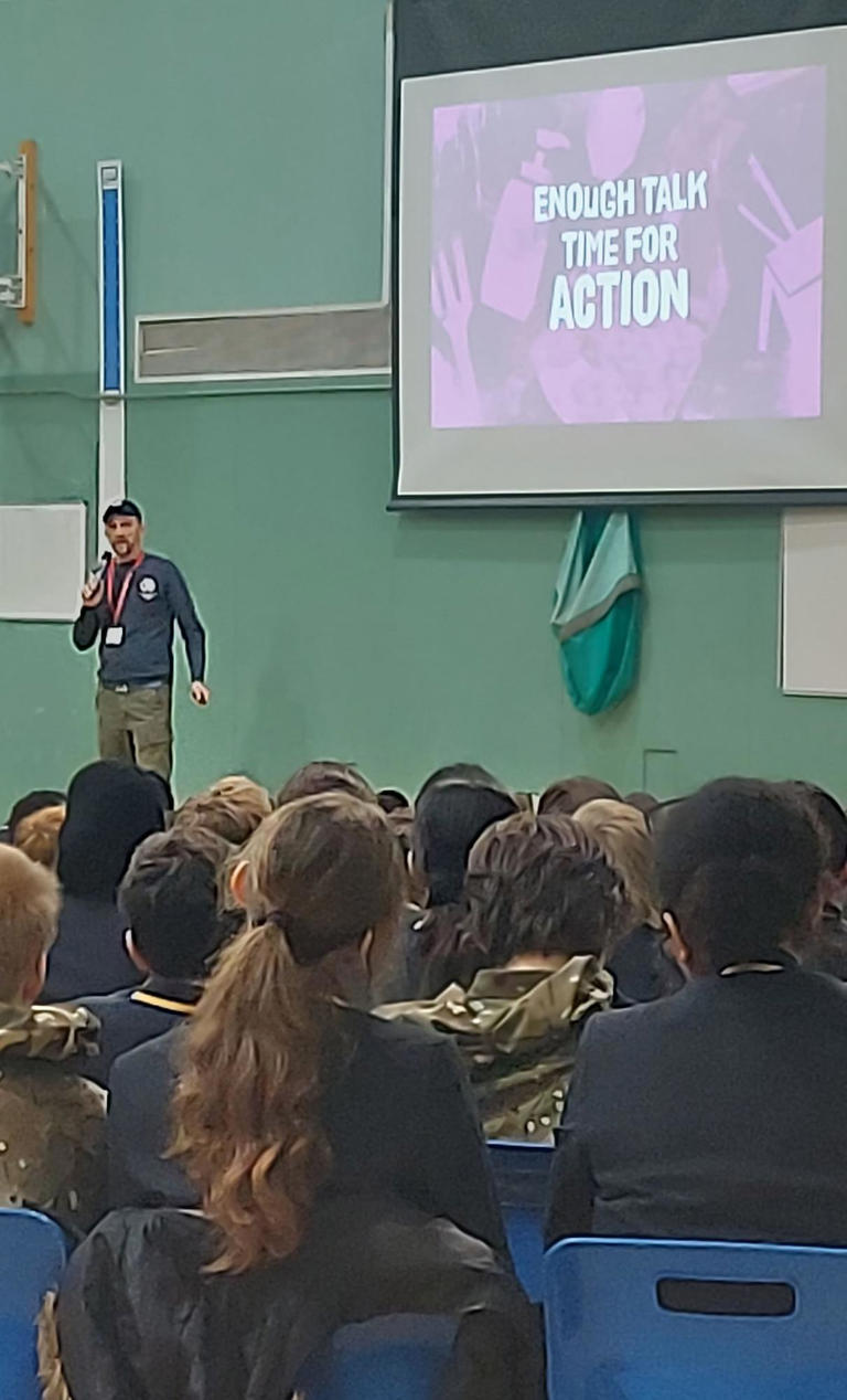 Students at Ark Alexandra Academy enjoy talk on protecting our seas