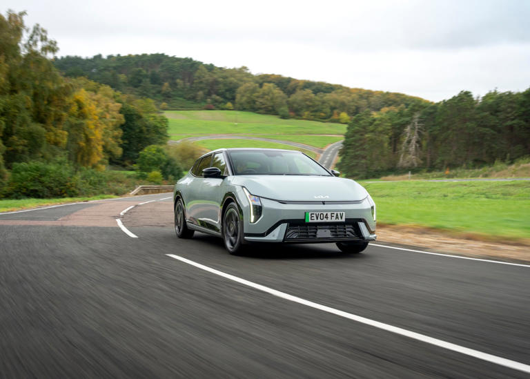 UK drive: The Kia EV4 fastback is a good car, but feels out of place on ...