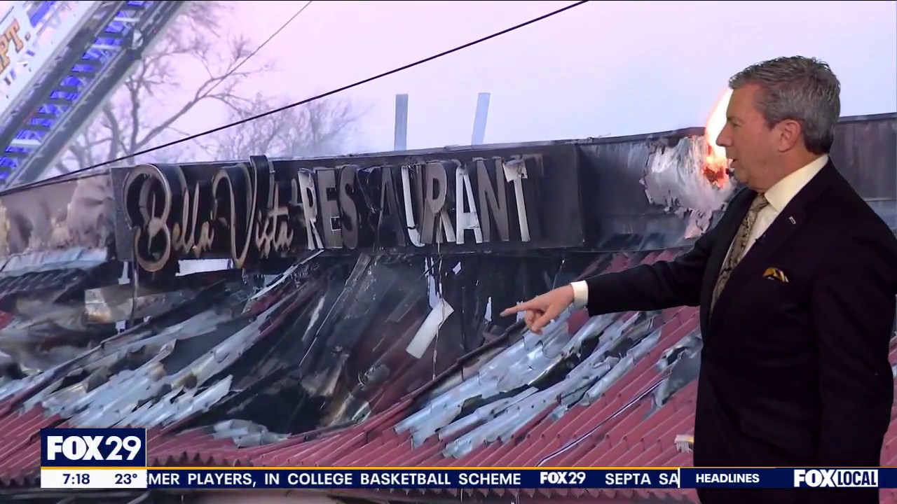 Fire rips through North Philadelphia restaurant early Friday morning