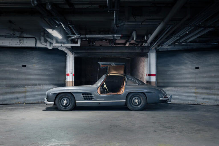 Dusty, unrestored Mercedes could fetch £4.4m at auction