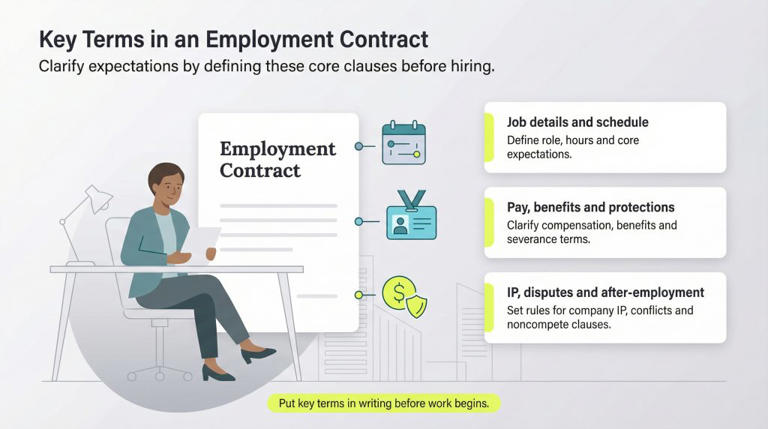What to include in an employment contract