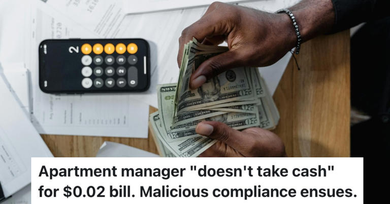 His management company shook him down for two cents, so that’s exactly ...