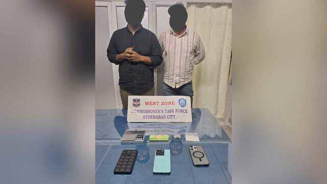 Two peddlers held with drugs worth Rs 1 lakh in Hyderabad's Attapur