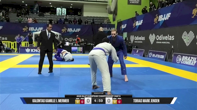 Kalontas Kamille I Mermer vs Tobias Mark Jensen 2026 European Jiu-Jitsu ...