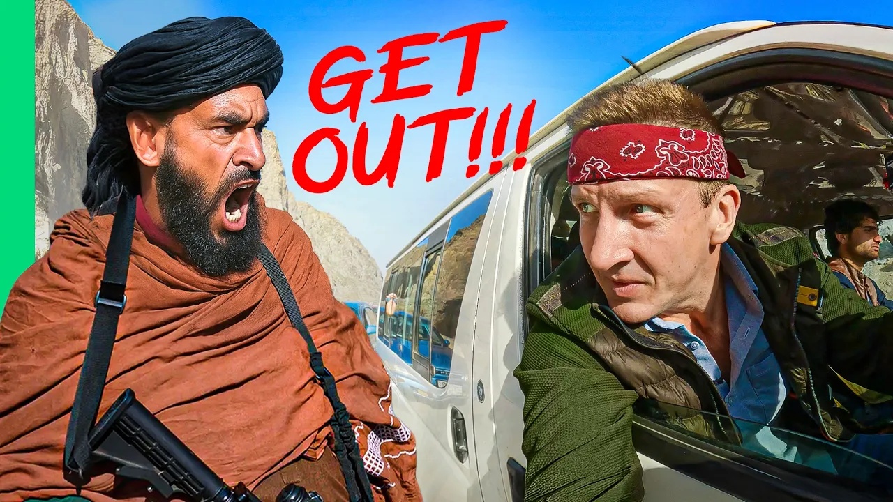 Eating Afghan dishes after navigating constant checkpoints