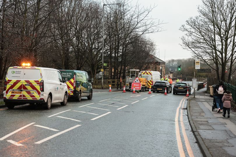 Trains off and road closed as burst water main sparks travel chaos