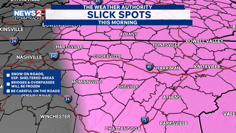 Brief wintry mix Friday night before colder weekend