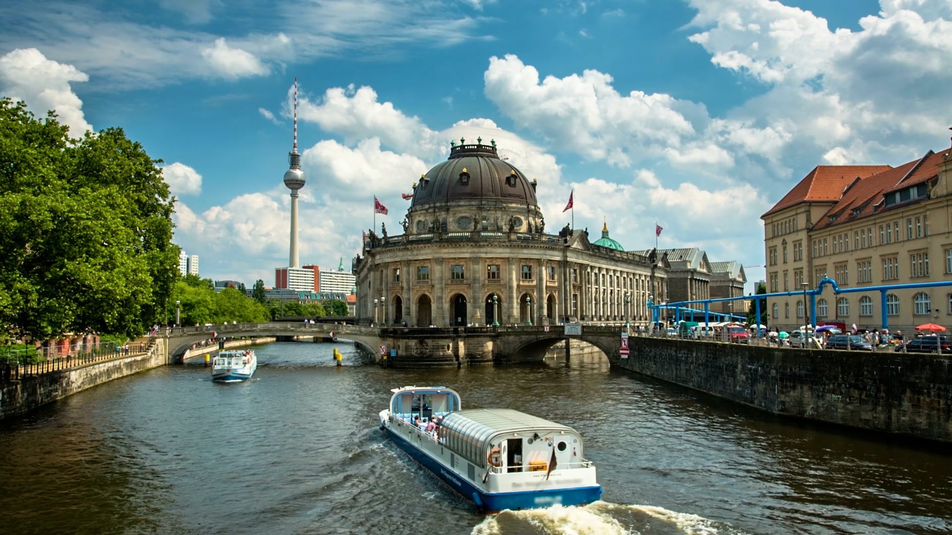Soaring over history: Museum Island's aerial splendor - Worldwide
